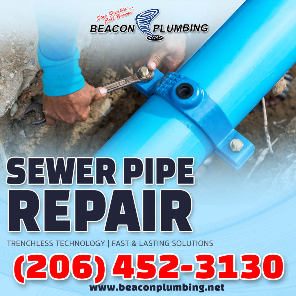 Capitol Hill Sewer Pipe Repair | Beacon Plumbing | Emergency Sewer Repair
