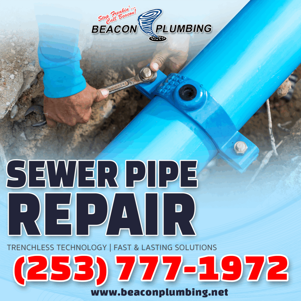 Sumner Sewer Pipe Repair | Beacon Plumbing | Emergency Sewer Repair